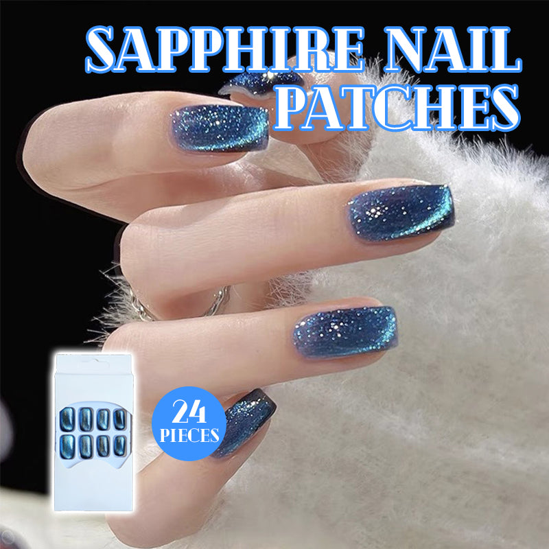 Sapphire Nail Patches – Carkur