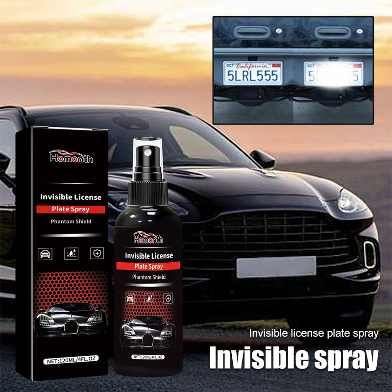 Invisible License Plate Spray – Carkur