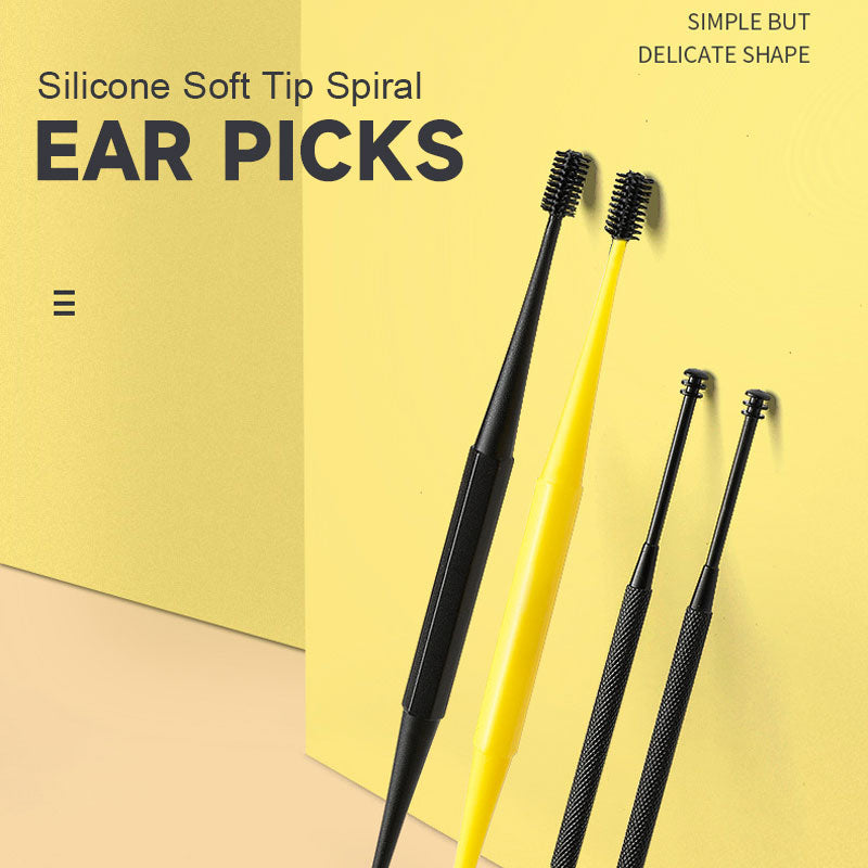 Silicone Soft Tip Spiral Ear Picks – Carkur
