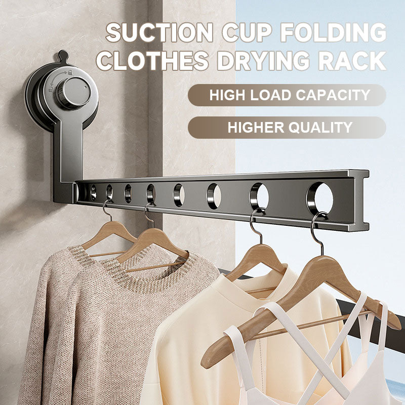 Suction Cup Folding Clothes Drying Rack – Carkur
