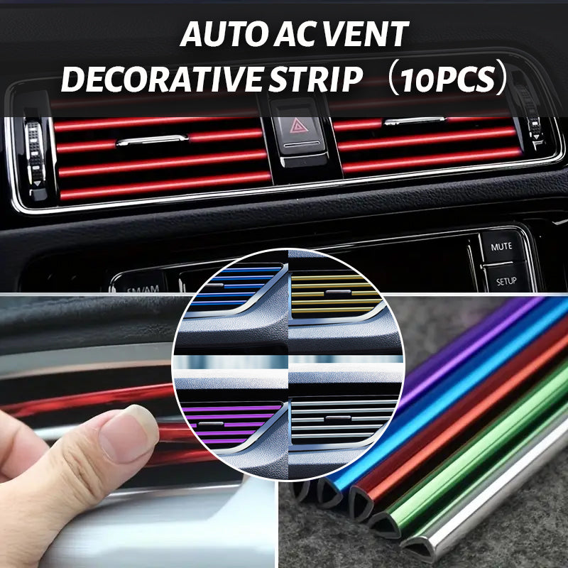 Auto AC Vent Decorative Strip（10pcs） – Carkur