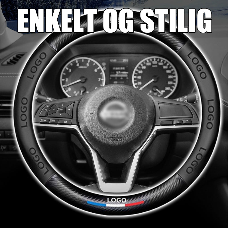 Anti-Skli Karbonfiber Bilratt/Anti-slip carbon fiber car steering whee ...