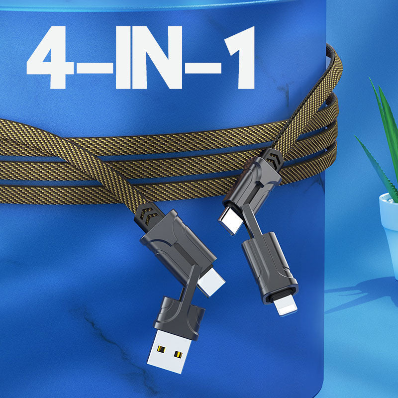 4-in-1 Magic Cube Charging Data Cable – Carkur