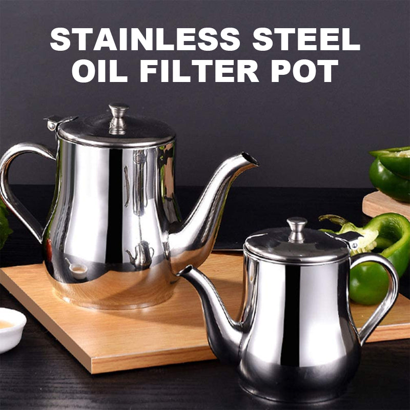 Stainless Steel Oil Filter Pot – Carkur