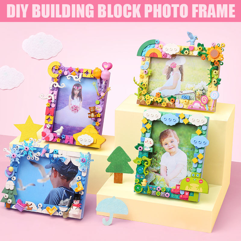 Diy Building Block Photo Frame – Carkur