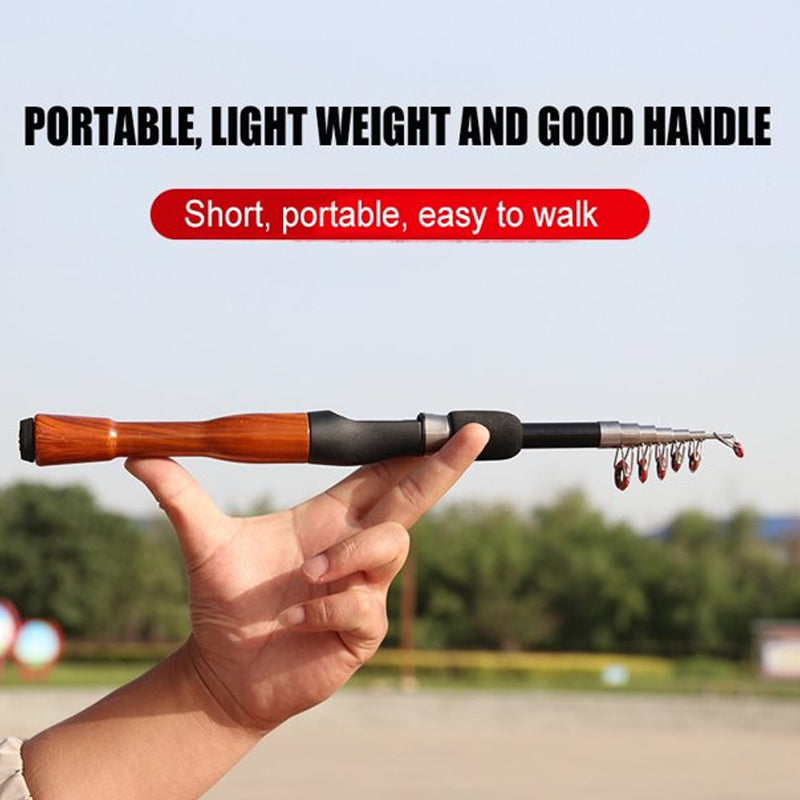 Straight Handle Portable Lure Rod – Carkur