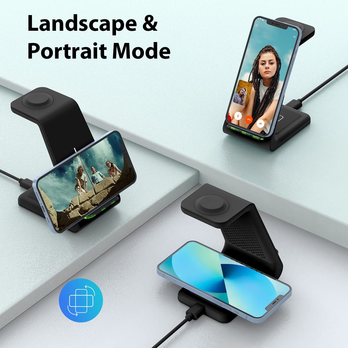 📱Wireless Charger Dock Station – Carkur